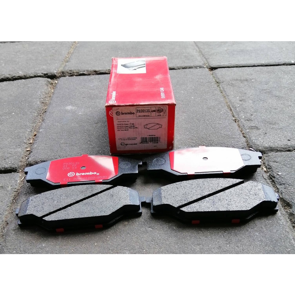 ผ้าดิสหน้าToyota Tiger ไมตี้X 2wd ยี่ห้อBrembo | Shopee Thailand