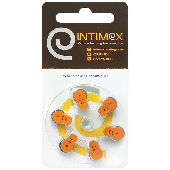 โปรโมชั่นแบตเตอรี่เครื่องช่วยฟัง INTIMEX | Shopee Thailand