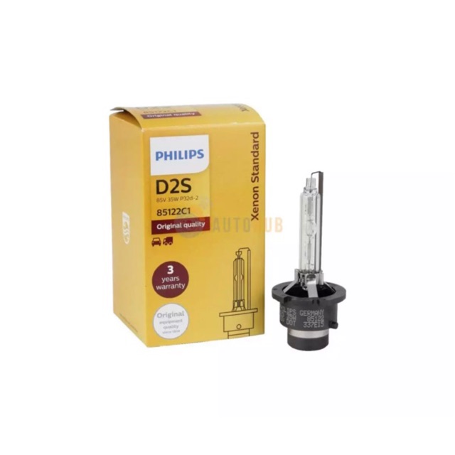 PHILIPS หลอดไฟ XENON ซีนอล ขั้ว D2S 85V 35W (85122C1) | Shopee Thailand