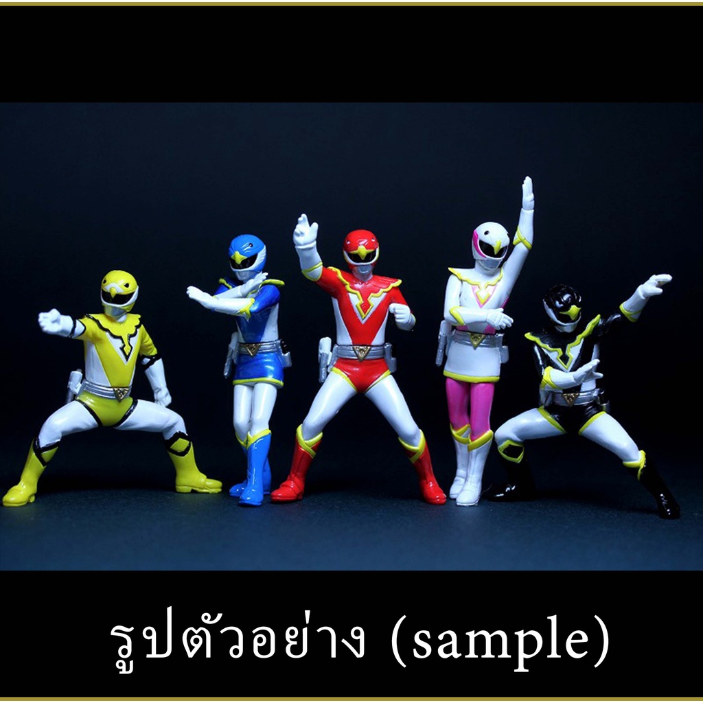 Bandai Chara egg Jetman Chōjin Sentai Jettoman ขบวนการเจ็ทเเมน เจ็ทแมน กาชาปอง SET CharaEgg HG ...