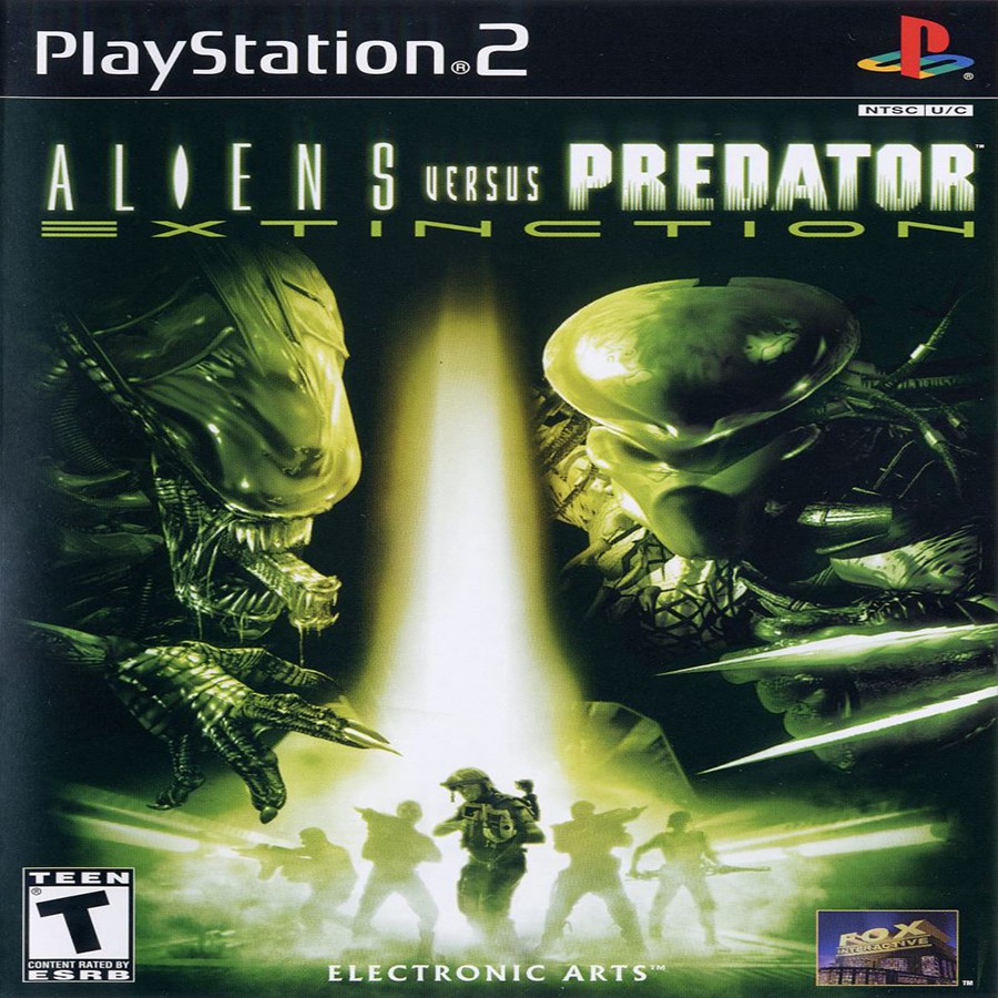แผ่นเกมส์[PlayStation2]Aliens Versus Predator - Extinction (Europe) (เอ ...