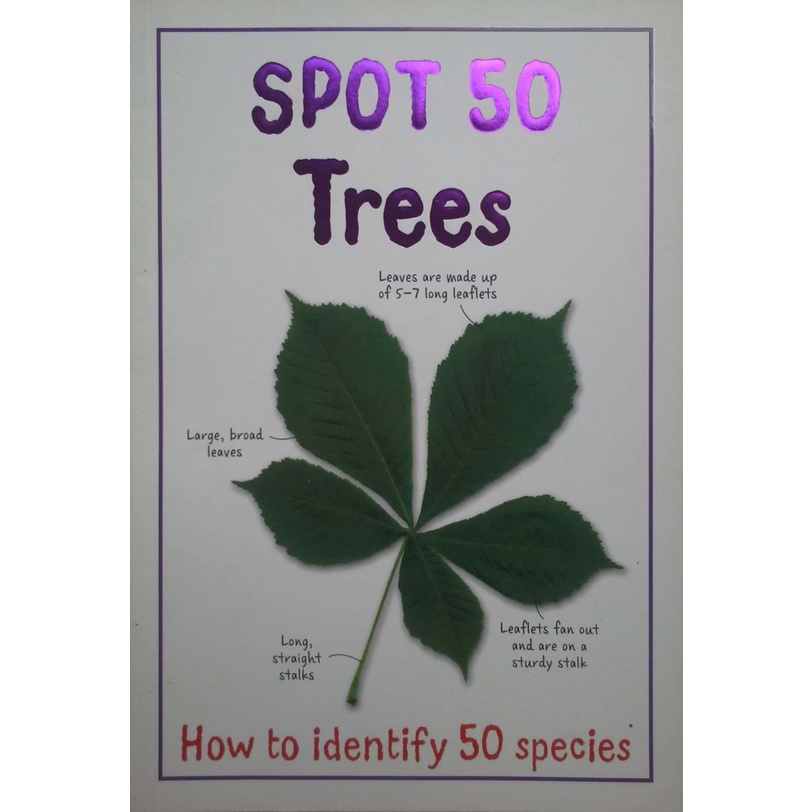 Spot 50 insects, wildflowers, birds, butterflies, trees หนังสือมือสอง ...