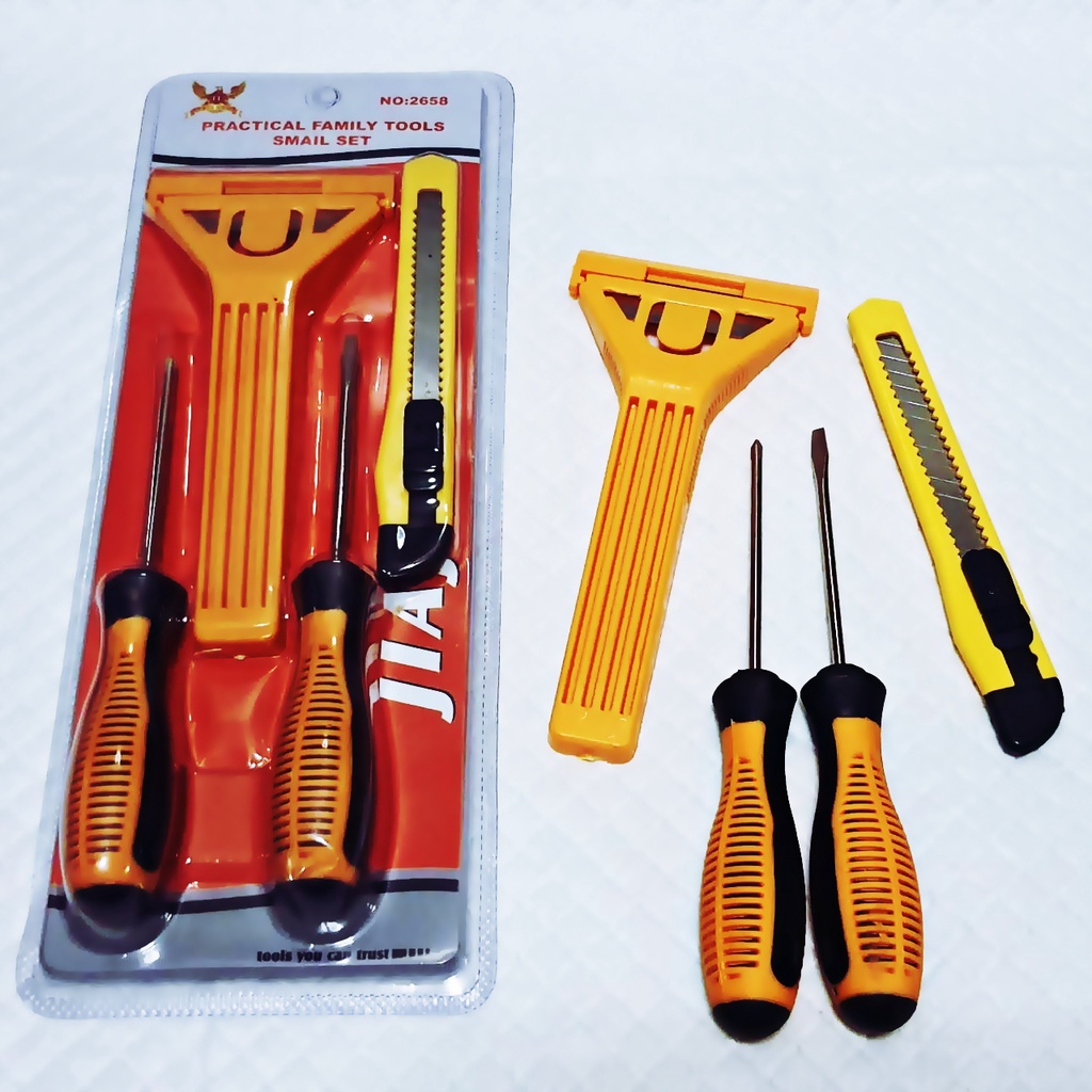 SCRAPER set 4pcs. ที่ขูดลอกสี คราบสกปรก มีดขูดสี มีดขูดทำความสะอาดกระจก ...