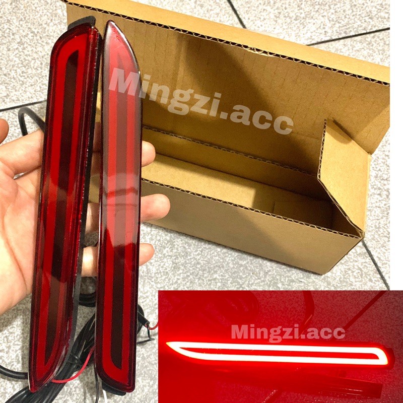 Mata MERAH Innova 2008 2010 2012 2014 ด้านหลัง BUMPER Light Cat Eye รถ ...