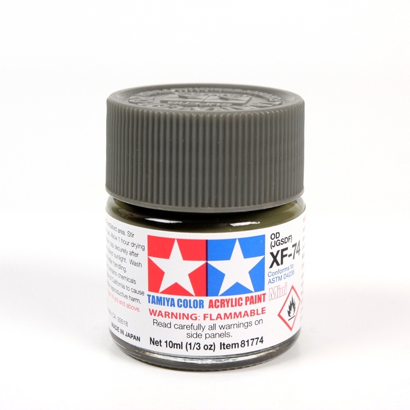 สีอะคริลิค TAMIYA ACRYLIC XF-70 81770, XF-71 81771, XF-72 81772, XF-73 ...