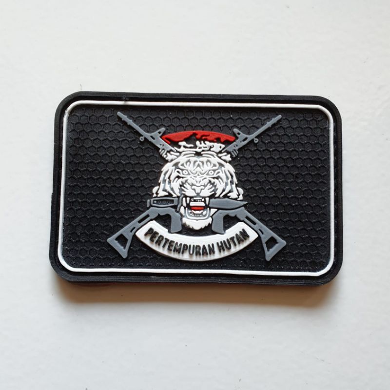 แพทช์ยางโลโก้ TNI AD/TNI AL/KOSTRAD/KOPASSUS/INFANTRI/Expedition/VELCRO ...