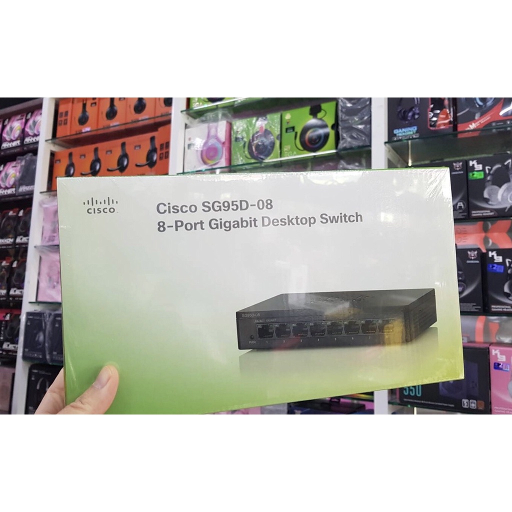 Cisco SG95D-08 8-Port Gigabit Desktop Switch | Shopee Thailand