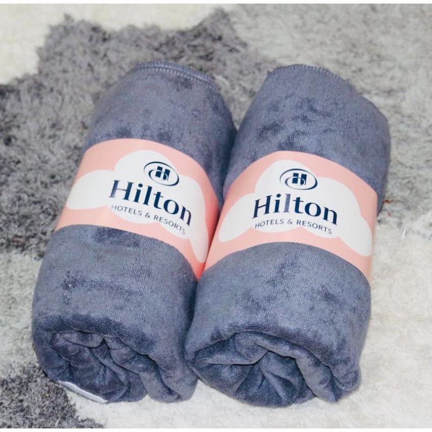Hilton Hotel Tuala Hadiah Tuala Mandi Serap ผ้าขนหนูอาบน้ํา คุณภาพสูง ...