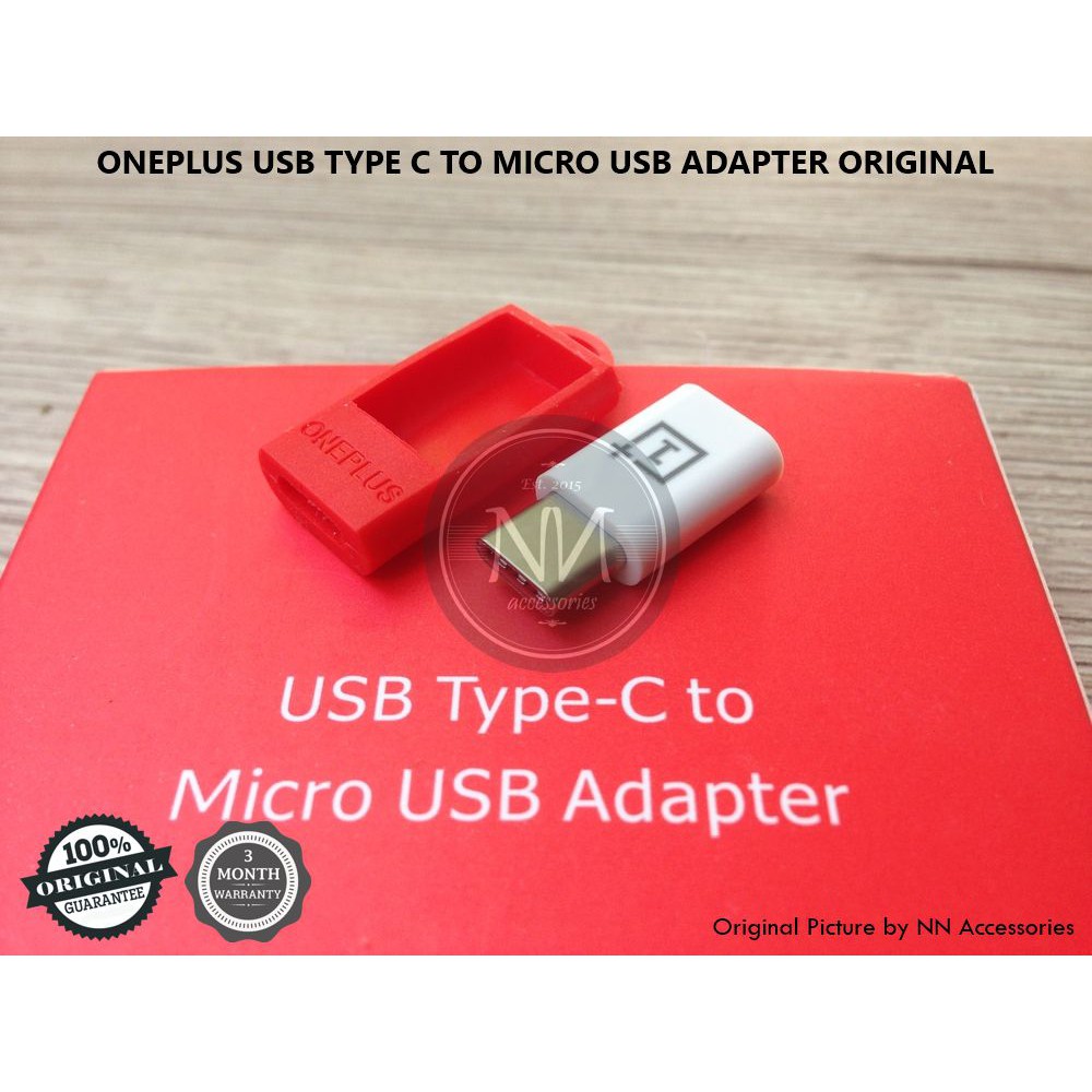 อะแดปเตอร์แปลง USB TYPE C เป็น MICRO USB ONEPLUS 3 3T 5 5T 6 6T 7 7T 8 ...