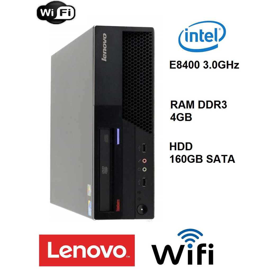 Lenovo ThinkCentre M58p 6137 / intel Core 2 Duo E8400 3.0GHz Ram DDR3 ...