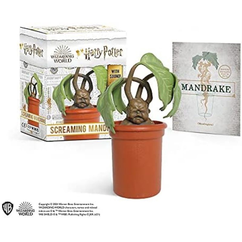 [ของแท้] Harry Potter Screaming Mandrake มีเสียง แฮร์รี่ พอตเตอร์ ของ ...