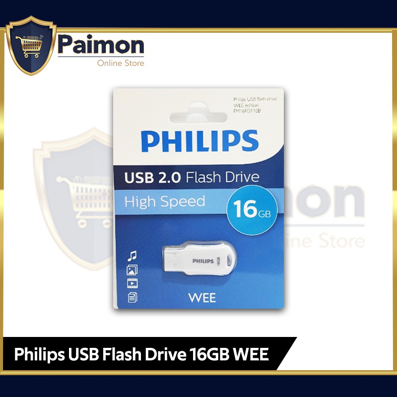 แฟลชดิสก์ Philips WEE ความเร็วสูง 16GB | Shopee Thailand