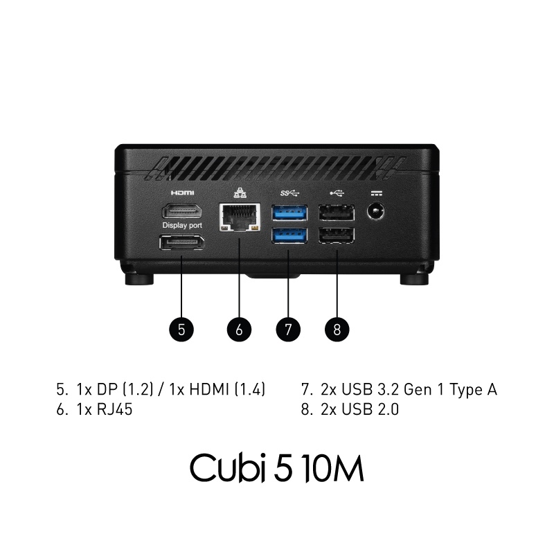 [Pre-Order] MSI Cubi 5 10M-276TH , Cubi 5 10M-282TH เดสท์ท็อปขนาดเล็ก ...