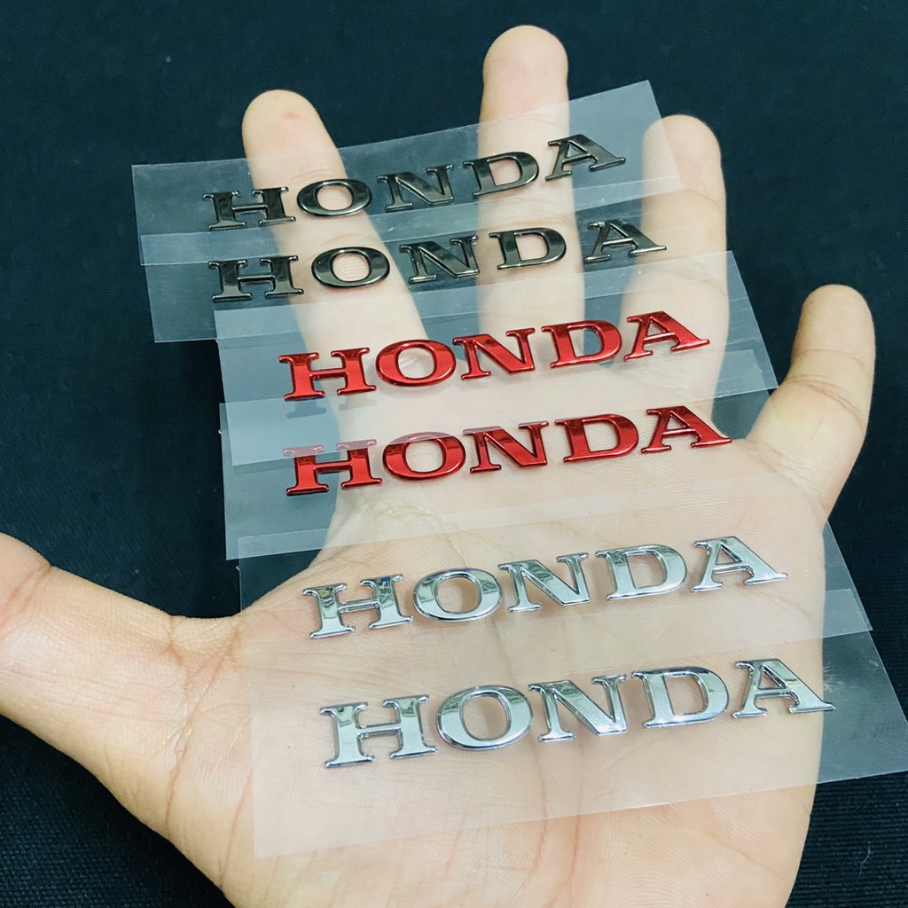 [พิเศษในแสตมป์] สติ๊กเกอร์ HONDA LETTER, แสตมป์โลโก้ HONDA TO DECORATE ...
