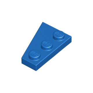Lego part (ชิ้นส่วนเลโก้) No.43722 Wedge, Plate 3 x 2 Right | Shopee ...