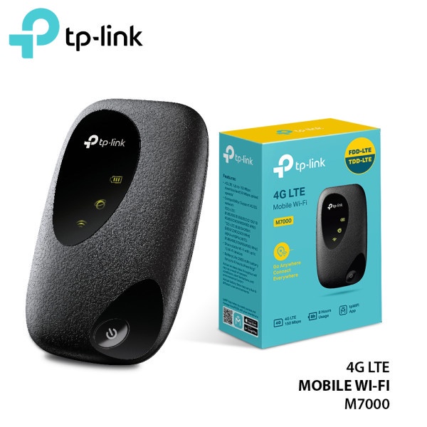 TP-Link M7000 Pocket WiFi พกพาไปได้ทุกที่ (4G LTE Mobile Wi-Fi) / TP ...