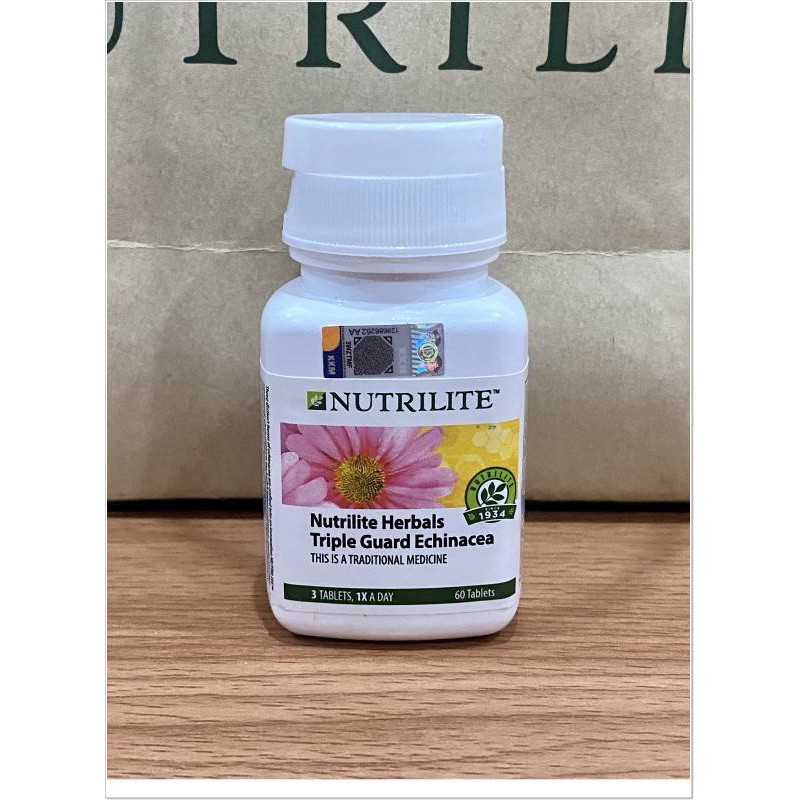 Nutrilite Triple Guard Echinacea (ทริปเปิ้ล การ์ด) บรรจุ 60 เม็ด ...