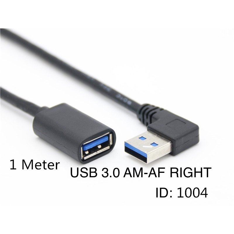 Z สายชาร์จ USB 3.0 1 เมตร AM-AF ขวา 0.3 เมตร รูปตัว L ตัวผู้ ตัวเมีย สําหรับเครื่องพิมพ์ ...