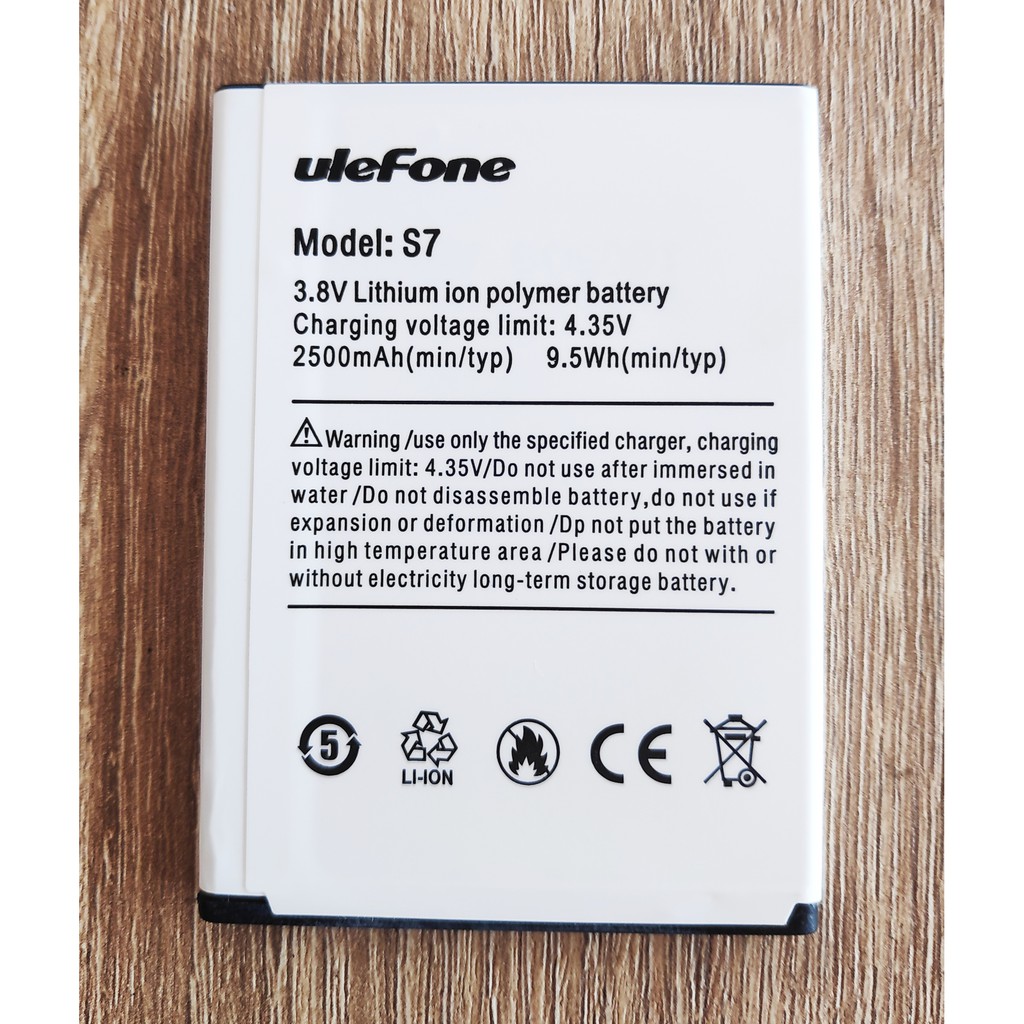 แบตเตอรี่ Ulefone S7 | Shopee Thailand