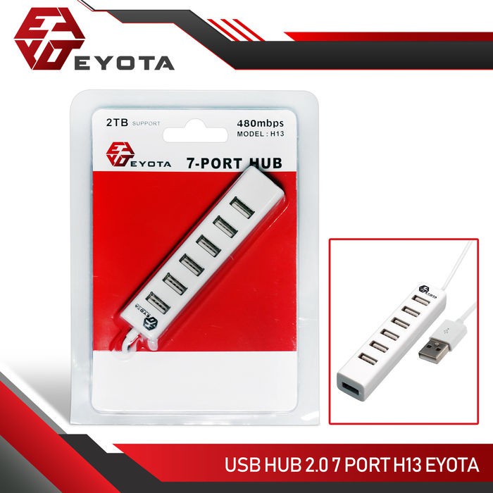 Eyota hub h13 7 พอร์ตช่องเสียบ usb | Shopee Thailand