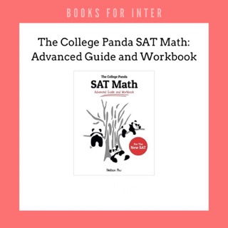 The College Panda SAT Math: Advanced Guide and Workbook | Shopee Thailand