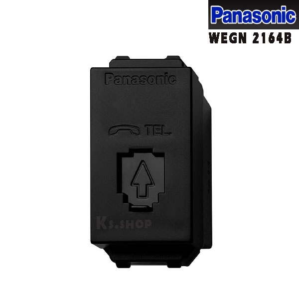 PANASONIC รุ่น อินิชีโอ เต้ารับโทรศัพท์ WEG/ WEGN 2164 ขาว-เทา-ดำ ...