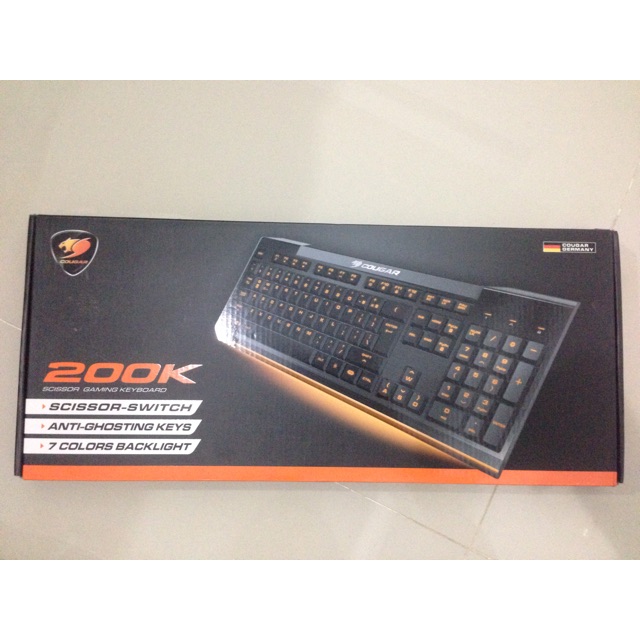 Cougar 200k Scissor Gaming Keyboard | Shopee Thailand