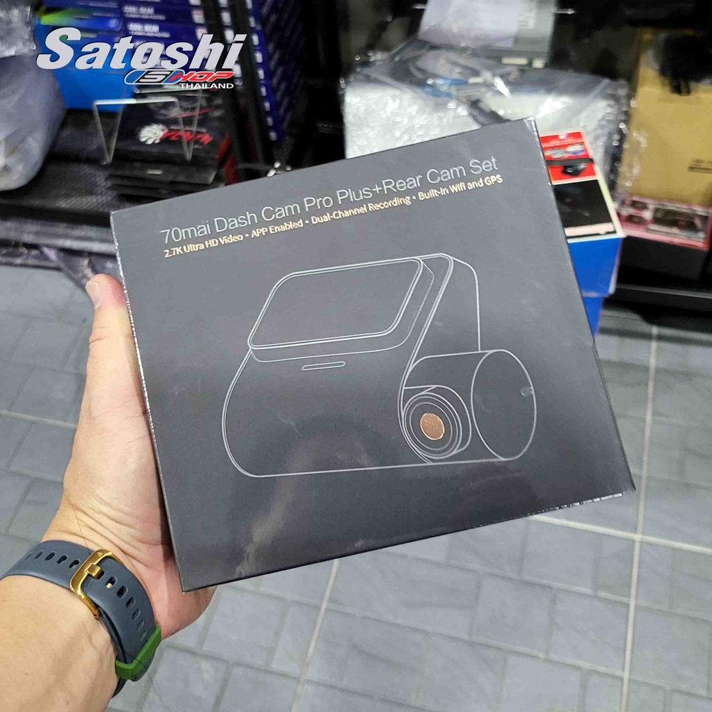 70mai Pro Plus Dash Cam A500s 3K + กล้องหลัง RC06 Built-In GPS 1944P ...