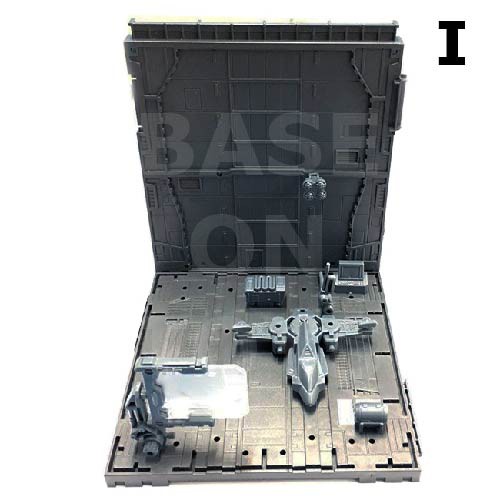 [ฉากโรงซ่อมหุ่น: แบบแยกกล่อง] CG Domain Base Action Base โรงซ่อมกันดั้ม ...