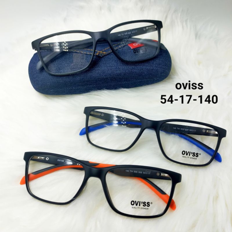 กรอบแว่นตา Oviss 555 กรอบพลาสติก ทรงเหลี่ยม | Shopee Thailand