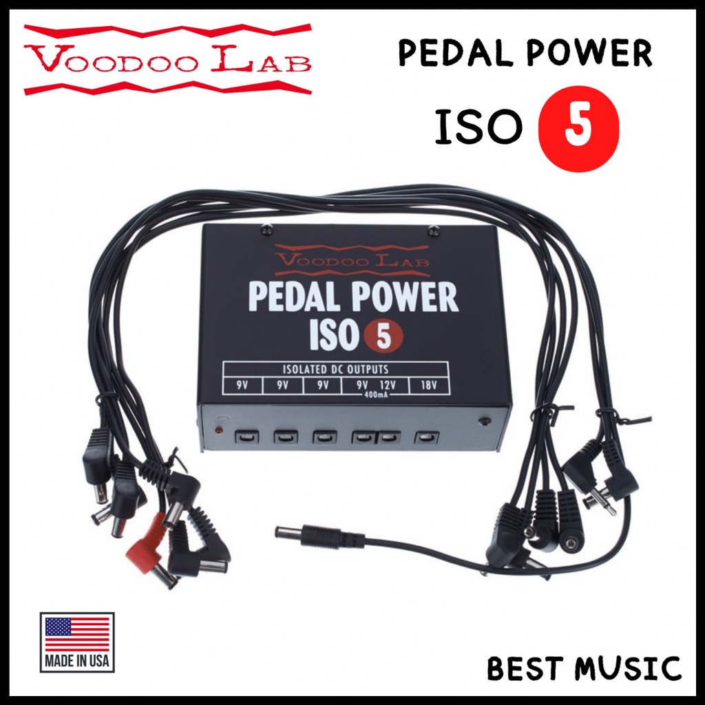 Voodoo Lab Pedal Power ISO 5 / Power Supply | Shopee Thailand