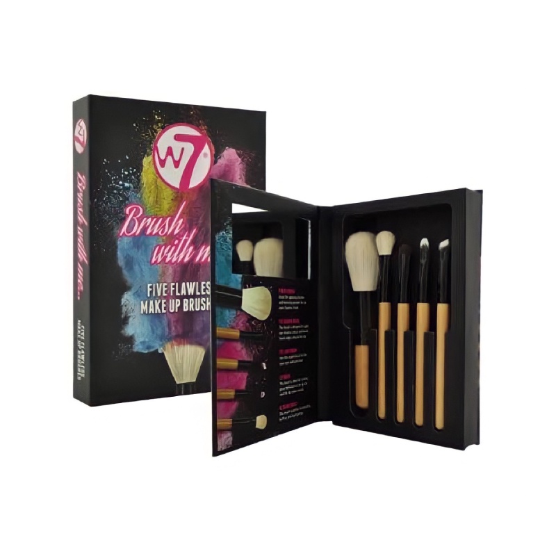 W7 Brush with me five flawless make up brushes | Shopee Thailand