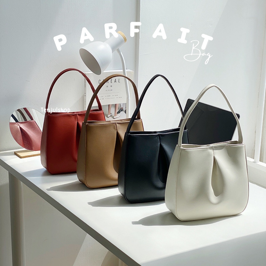 Parfait bag กระเป๋าถือ สไตล์ลูกคุณ กระเป๋าคล้องแขน ทรงน่ารักมาก ...