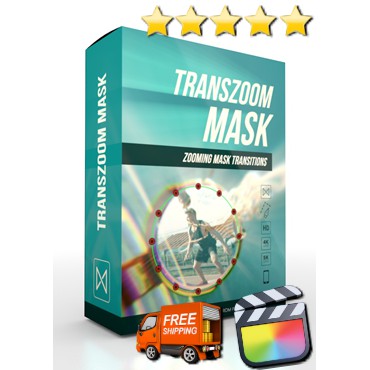 TransZoom Mask Final Cut Pro X FCPX plugin/effects/plug in/transition ...