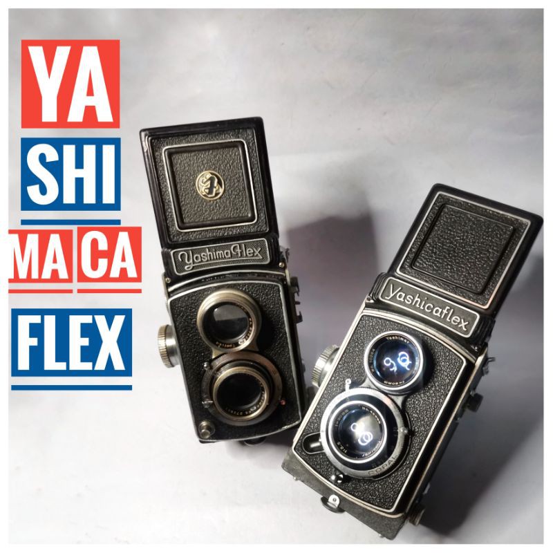 กล้อง ฟิล์ม Yashimaflex Yashica flex Twinlens filmcamera 1950s Japan ...