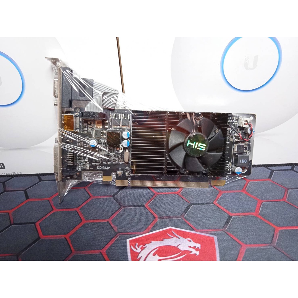 การ์ดจอ HIS AMD Radeon HD 6570 1GB DDR3 64bit สวยๆพร้อมใช้ ใช้งานได้ทุกพอท (สินค้าส่งเร็ว100% ...
