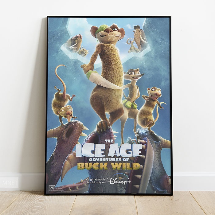โปสเตอร์ฟิล์ม Ice Age Adventures Of Buck Wild Ver2 2022 Shopee Thailand