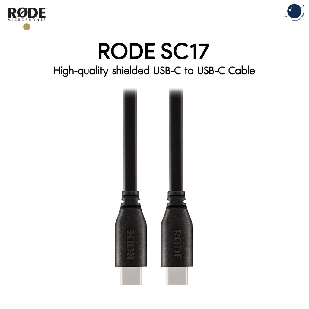 RODE SC17 USB-C TO USB-C Cable 150cm ประกันศูนย์ไทย | Shopee Thailand