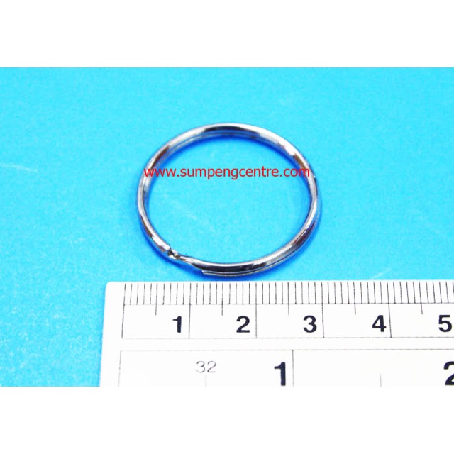 ห่วงพวงกุญแจชุบนิเกิ้ล KM NK/P (144 ชิ้น), Nickel plated key rings KM ...