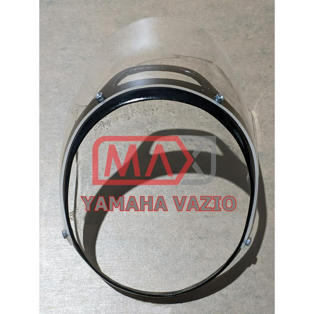 ฝาครอบไฟหน้ารถจักรยานยนต์ สําหรับ Yahama Fazzio Windshield WS Shield ...