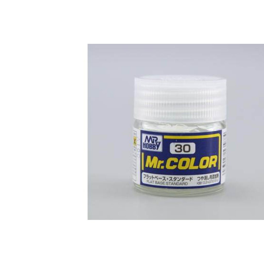 สีสูตรทินเนอร์ Mr.Color C30 FLAT BASE | Shopee Thailand