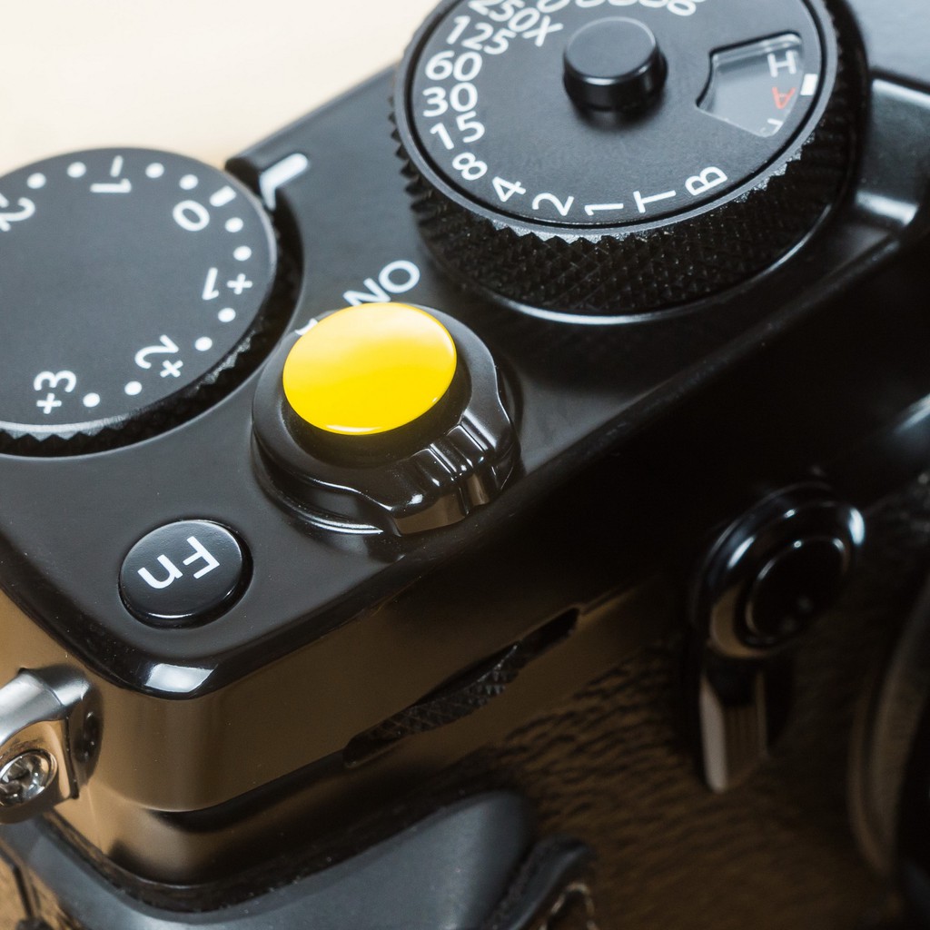 ปุ่มชัตเตอร์ Soft Shutter ทองเหลือง แท้ 9mm ( Brass Soft Release Shutter Button ) ( Cam in ...