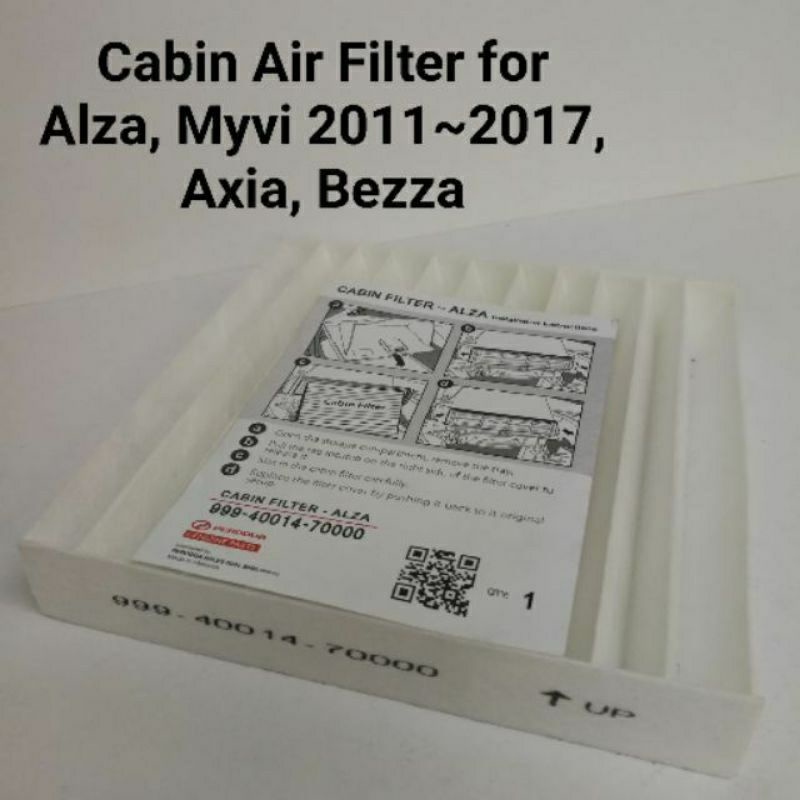 Perodua MYVI/ ALZA/ AXIA/ BEZZA AIRCOND CABIN FILTER | Shopee Thailand
