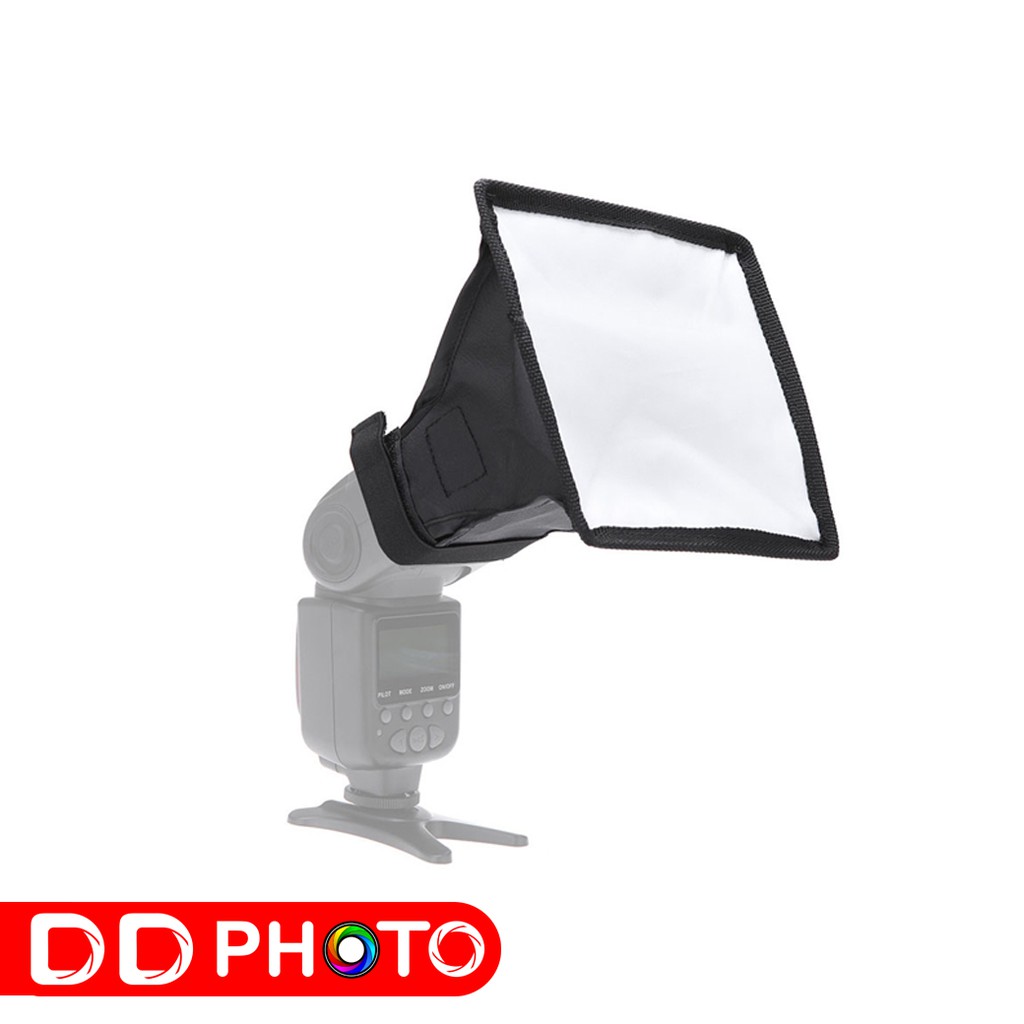 ซอฟบ๊อก ใส่แฟลช ได้ทุกรุ่น Flash Diffuser Softbox 4 ขนาด | Shopee Thailand