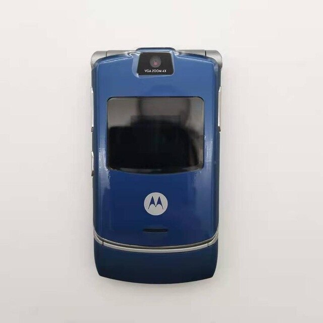 ปลดล็อค Motorola Razr V3 GSM Flip Basic โทรศัพท์มือถือ | Shopee Thailand
