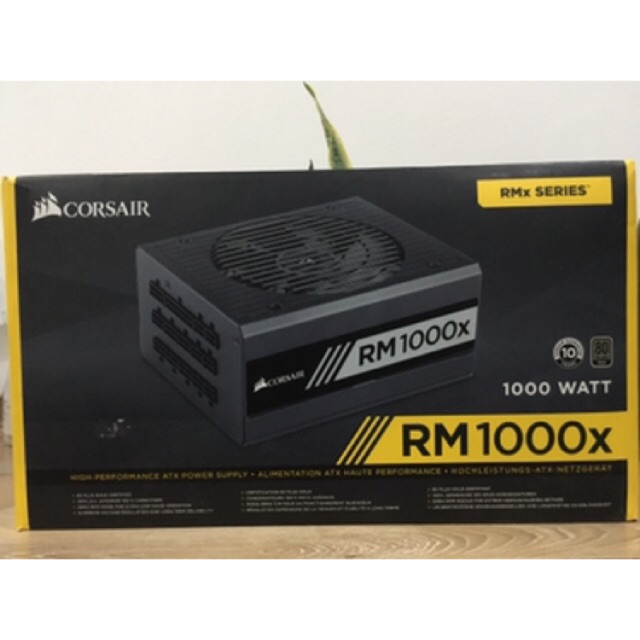 PSU Corsair RM 1000x 80+ gold (1000W) มือสอง 3,490 บาท MINE PCS (ประกัน ...