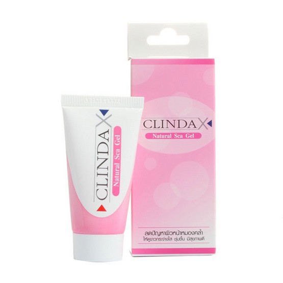 สูตรต้านเชื้อแบคทีเรียและสดชื่น CLINDA X - Natural Sca Gel 25 g ...