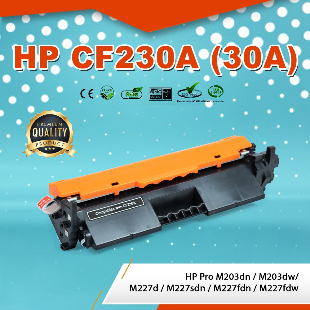 CF230A/CF230 (30A) HP หมึก ตลับหมึกพิมพ์เลเซอร์ ตลับหมึกโทนเนอร์ เทียบเท่า ใช้กับ HP LaserJet ...