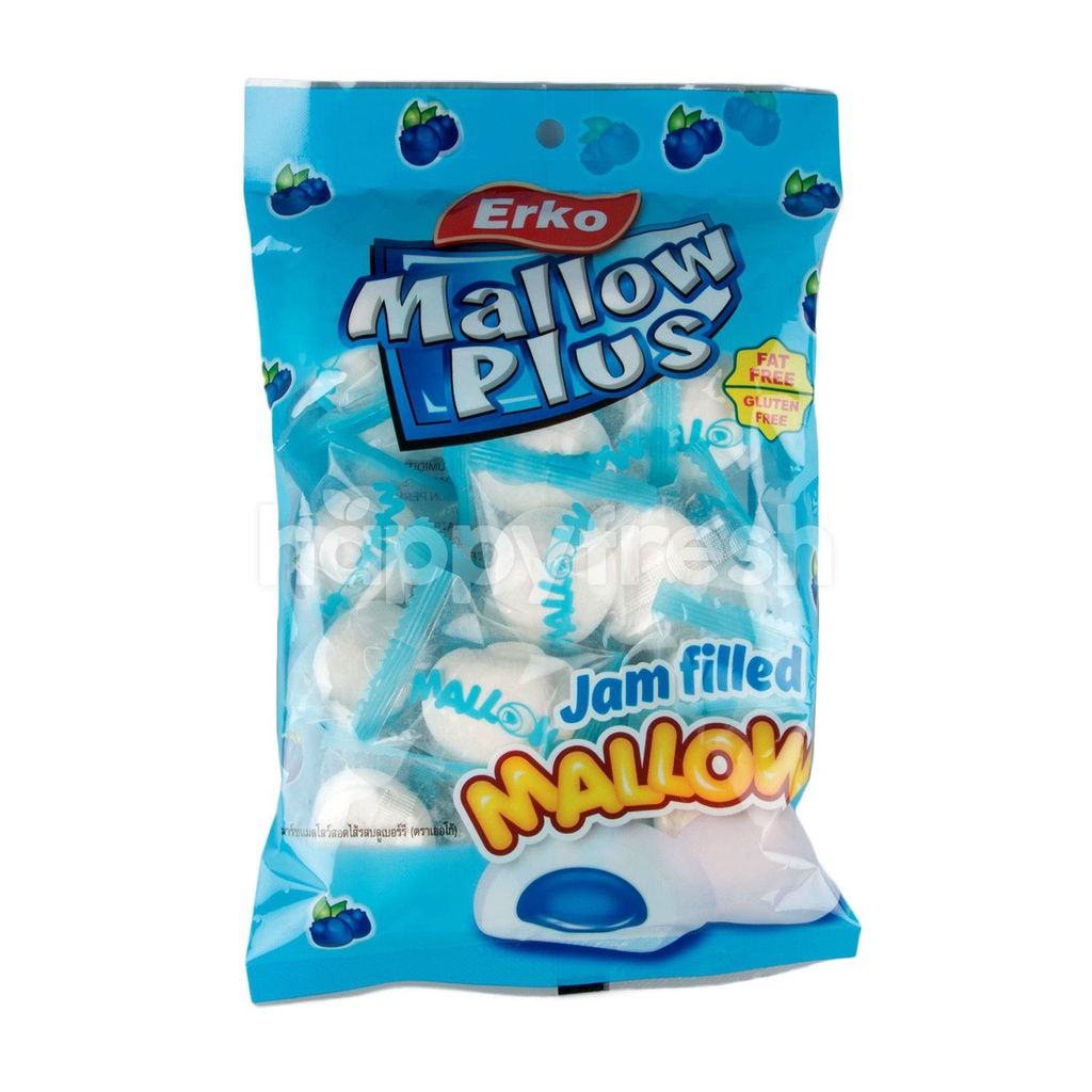 Erko mallow plus เออโก้ มาร์ชแมลโลว์ สอดไส้รส สตรอว์เบอร์รี่ บลูเบอร์รี ...