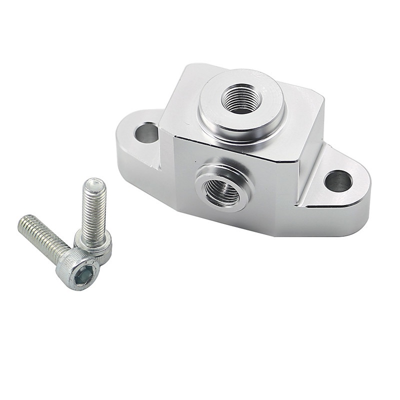 Billet LS Engine Oil Pan Union Fitting Adapter For Pressure Temperature ...